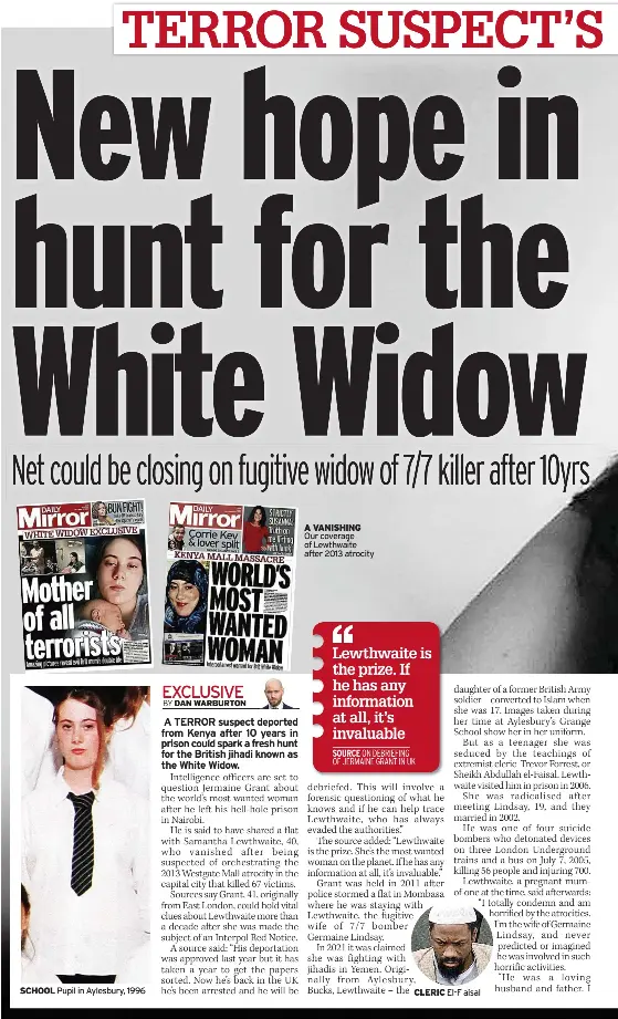 New hope in hunt for the White Widow - PressReader
