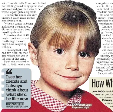 WE’RE HAUNTED BY SARAH’S MURDER EVERY DAY - PressReader