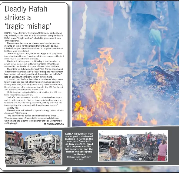 Deadly Rafah strikes a ‘tragic mishap’ - PressReader