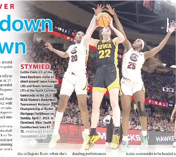 South Carolina down Iowa to win crown - PressReader