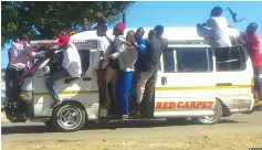 Case of chaos, relief as kombis sneak back - PressReader