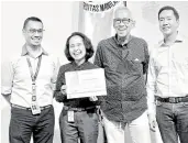 UST-SCIENCE LECTURE FEATURES CHEMISTRY APPLICATIO­NS IN TREATING CANCER ...