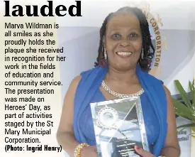 Volunteer-turned-educator lauded - PressReader