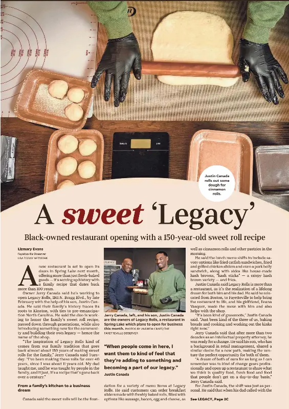 A sweet ‘Legacy’ - PressReader