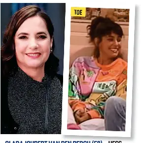 CLARA JOUBERT VAN DEN BERGH (58) – HESS - PressReader