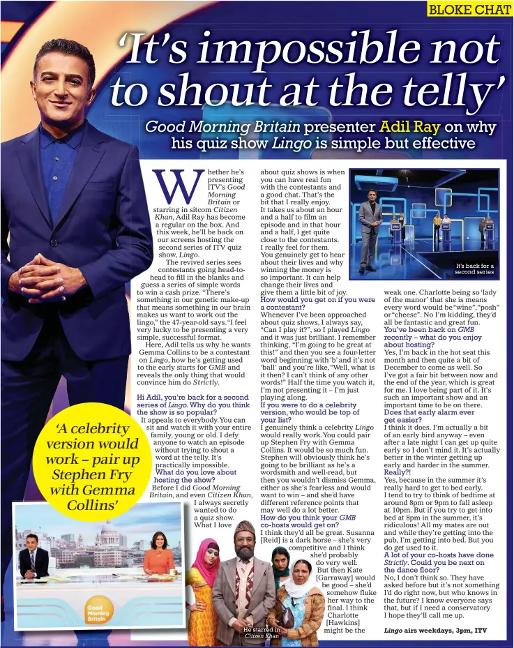 ‘It’s impossible not to shout at the telly’ - PressReader