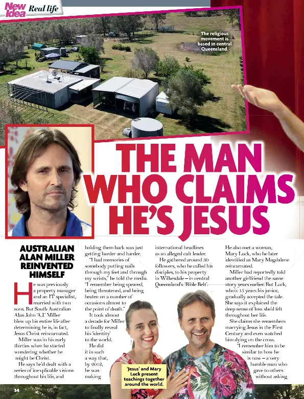 THE MAN WHO CLAIMS HE’S JESUS - PressReader