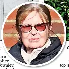 Still elegant (and reading the Mail), woman at the centre of Stonehouse ...