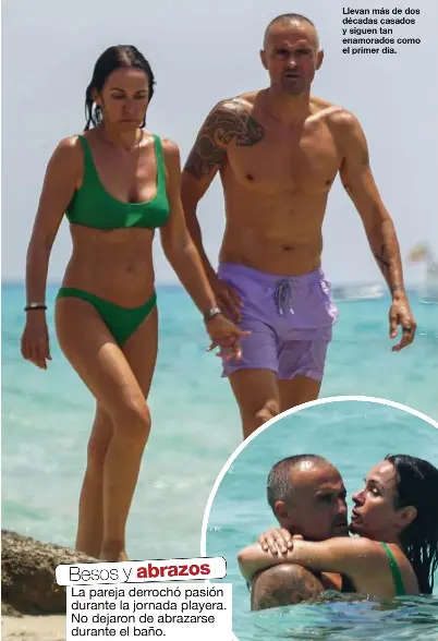 Luis Enrique romántica jornada playera con su pareja - PressReader