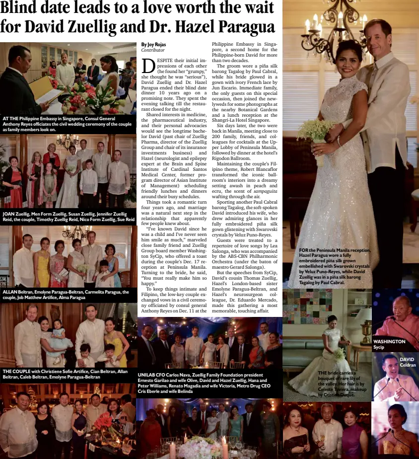 Blind date leads to a love worth the wait for David Zuellig and Dr ...