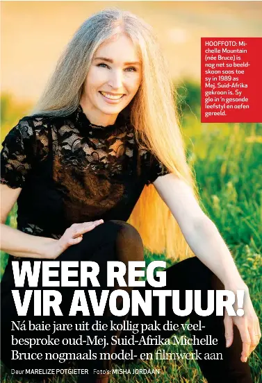 Michelle Bruce terug in die kollig - PressReader
