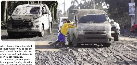 SAFETY DRIVING TIPS THROUGH VOLCANIC ASH FALL - PressReader