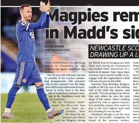 Magpies remain in Madd’s sights - PressReader