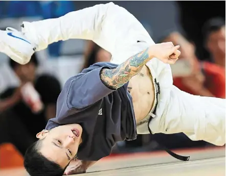 Break a leg, Sam - PressReader