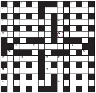 GENERAL KNOWLEDGE CROSSWORD | Scottish Daily Mail | PressReade­r
