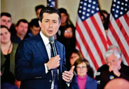Pete Buttigieg sorprende en primarias demócratas. - PressReader