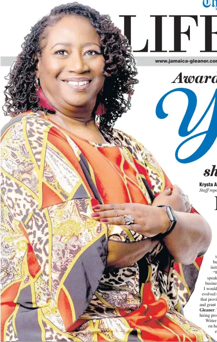 Award-winning business consultant Yvonne WITTER shares her success ...