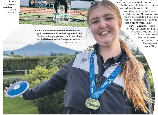 Discus gold puts athlete on track for Paralympic­s - PressReader