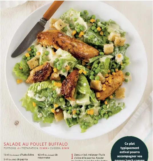 SALADE AU POULET BUFFALO - PressReader