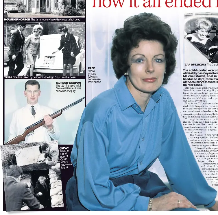 A flamboyant but tormented wife, he how it all ended i T abusive farmer ...