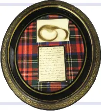 Lock Of Hair Belonging To Charles Edward Stuart - PressReader