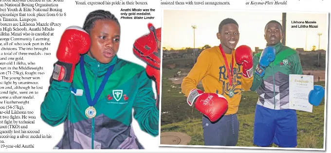 Three out of three for Knysna boxers - PressReader