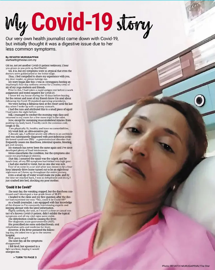 My Covid-19 story - PressReader