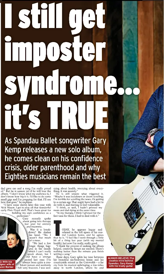 I still get imposter syndrome... it’s TRUE - PressReader