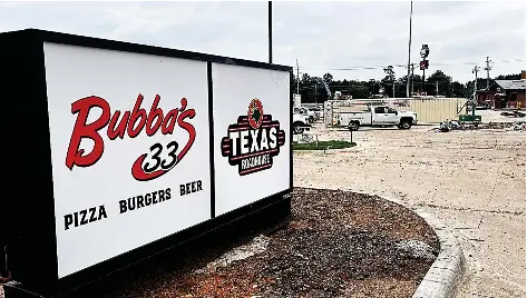Bubba’s 33 restaurant to open in June - PressReader