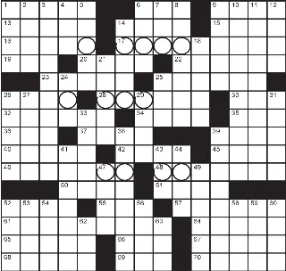 UNIVERSAL CROSSWORD | Calgary Herald | PressReade­r