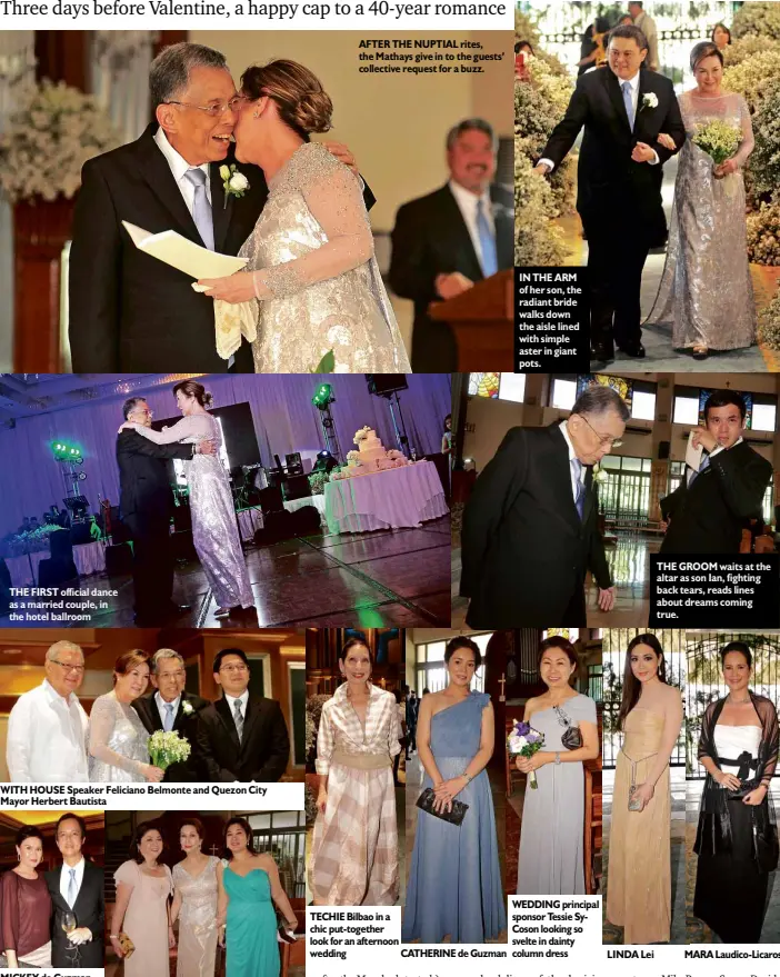Mel Mathay weds partner of 40 years Vilma Valera - PressReader