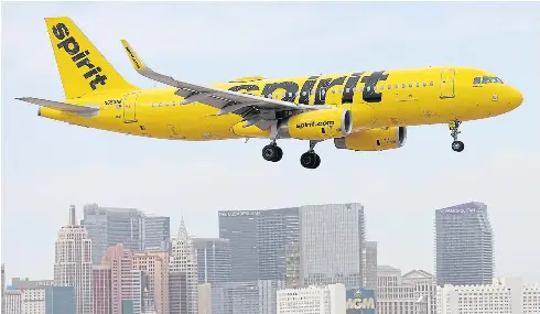 Investors in Spirit back sale to JetBlue - PressReader