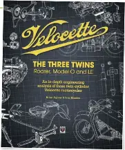 Velocette. The three twins - PressReader