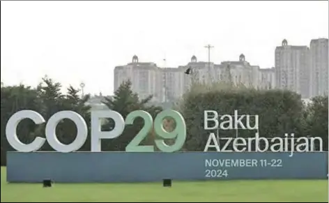 AFTERMATH OF AZERBAIJAN’S COP-29 PRESIDENCY: A MILESTONE IN GLOBAL CLIMATE ACTION - PressReader