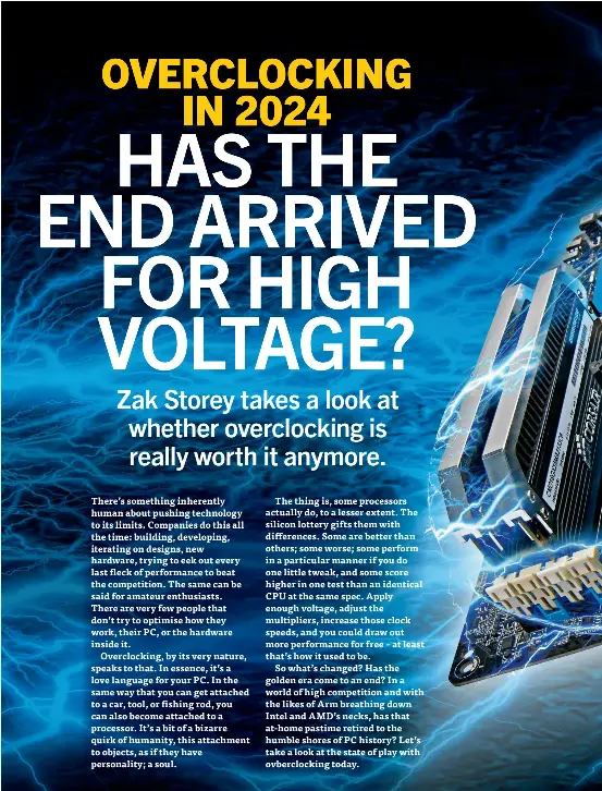 HAS THE END ARRIVED FOR HIGH VOLTAGE? - PressReader