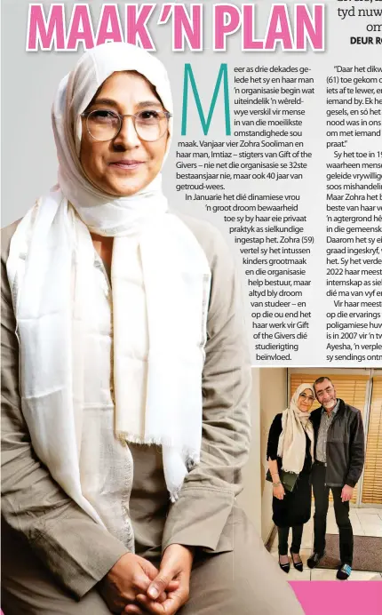 DIÉ VROU MAAK ’N PLAN - PressReader