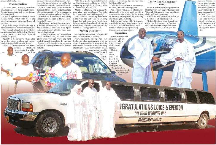 From poverty to opulence: The Mapostori story - PressReader