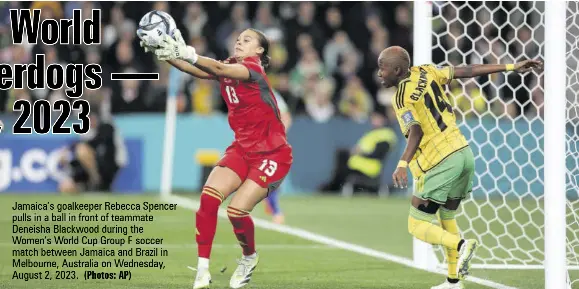 Women’s World Cup: Underdogs — August 4, 2023 - PressReader