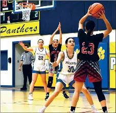 Lady Panthers drop first district game, set sights on Questa - PressReader