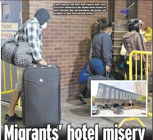 Migrants’ hotel misery - PressReader