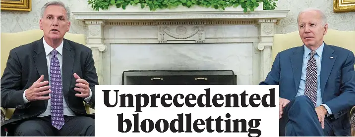 Unpreceden­ted bloodletti­ng has pushed Washington DC to the brink. - PressReader