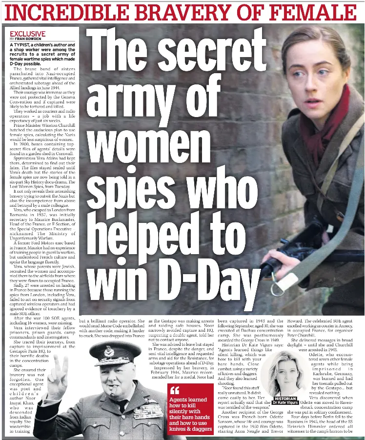 The secret army of women spies who helped to win D-Day - PressReader