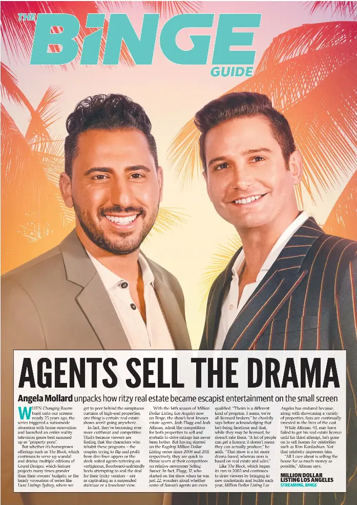 AGENTS SELL THE DRAMA - PressReader