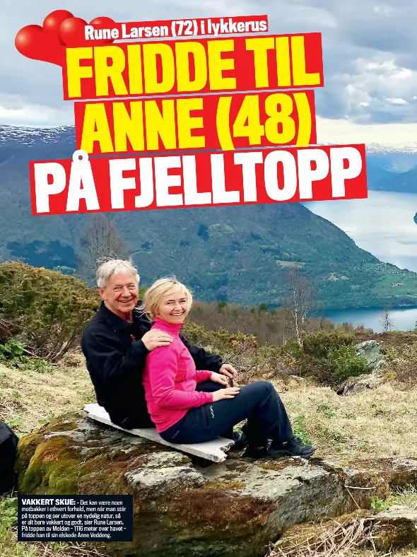 FRIDDE TIL ANNE (48) PÅ FJELLTOPP - PressReader