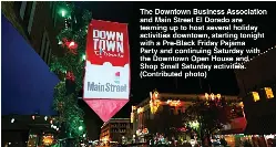 City is gearing up for holiday festivitie­s, deals - PressReader