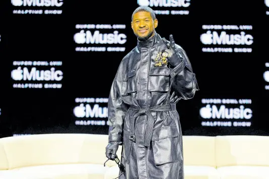 Apple Music builds buzz for Usher’s Super Bowl half-time performanc­e - PressReader