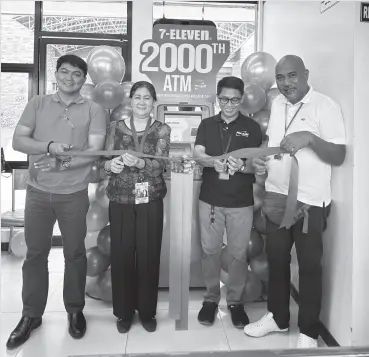 ATMs at 7-Eleven reach Davao City - PressReader