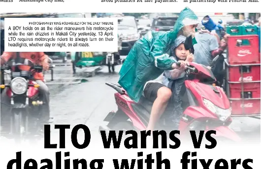 LTO warns vs dealing with fixers - PressReader
