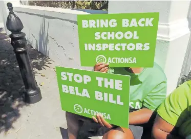 ActionSA wants a single education department - PressReader