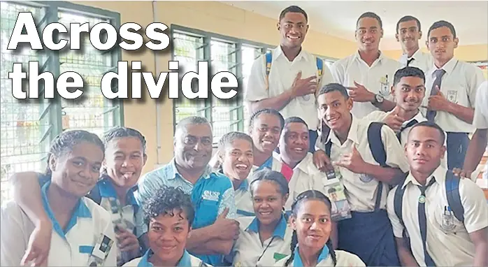 Across the divide Orientatio­n towards education - PressReader